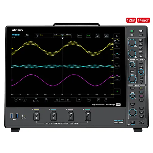 4 channel oscilloscope - high voltage differential probe - oscilloscope ...